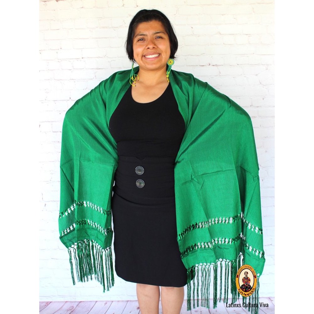 Rebozo Shawl, Rebozo Scarf, Rebozos Mexicanos, Mexica… - Gem